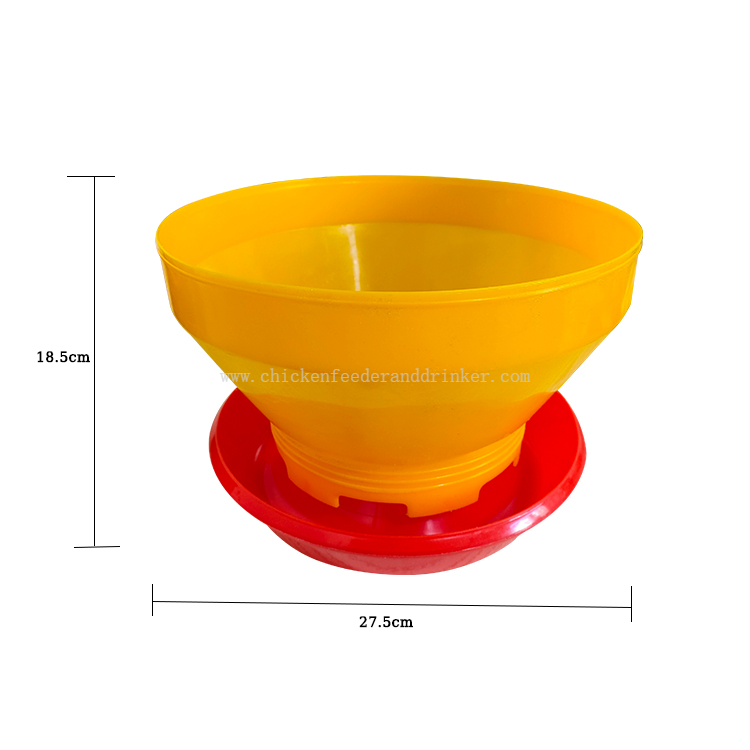 Automatic Turbo Chick Feeder 6kg Baby Chicken Feeders Plastic Poultry ...