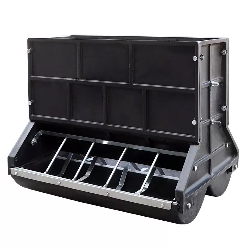 Automatic Pig Feeding Trough Plastic Double-Side Hog Feeders Livestock ...