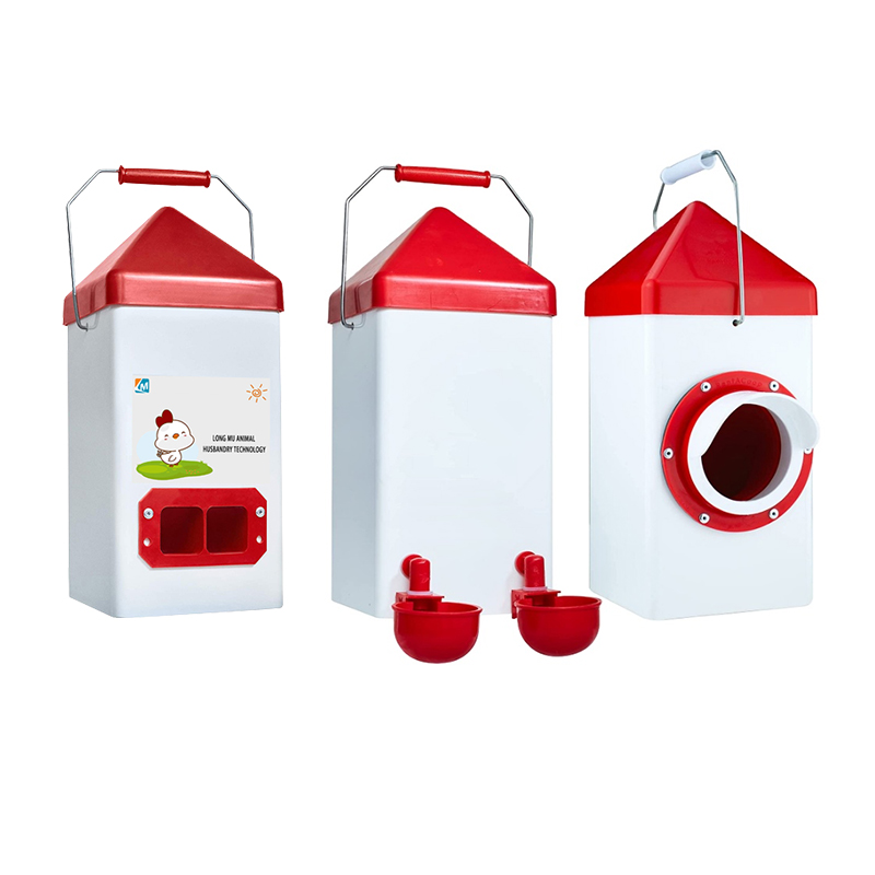 DIY High Quality Poultry Chicken Feeder Barrel Plastic Bucket Farm ...