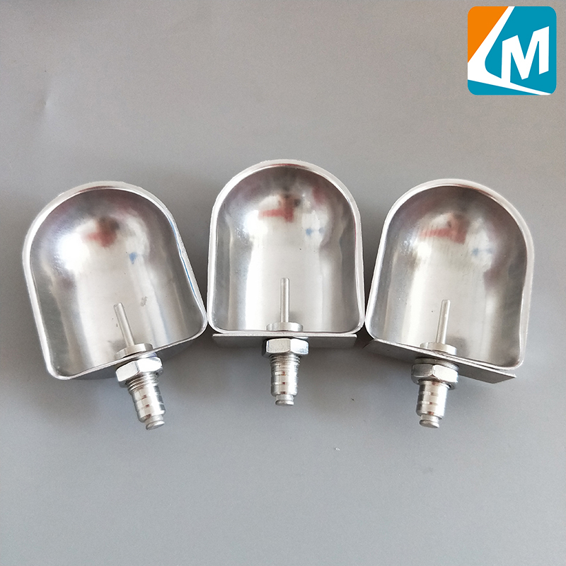 Rabbit Waterer Stainless Steel Dispenser Rabbit Water Feeder with Bowl ...