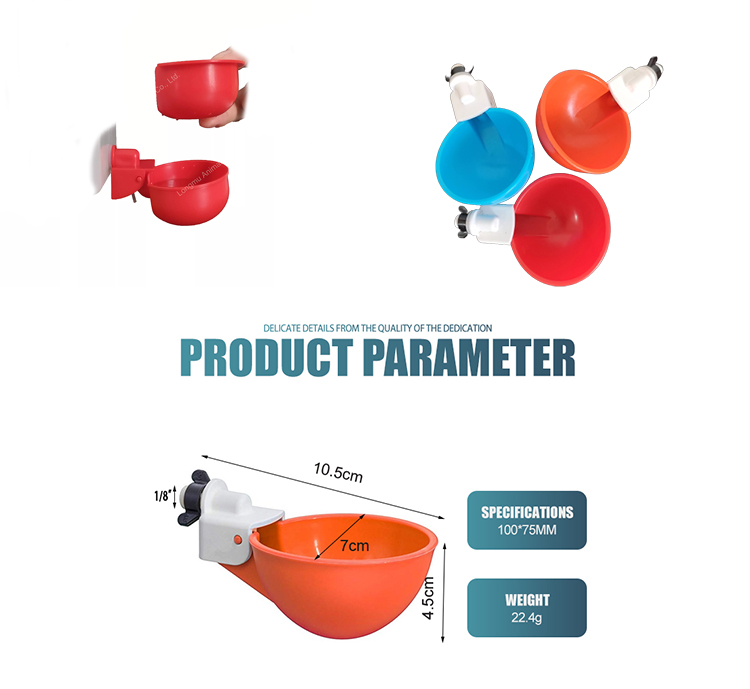 Poultry Equipment Automatic Drinkers Chicken Waterer 1 Gallon Chicken ...