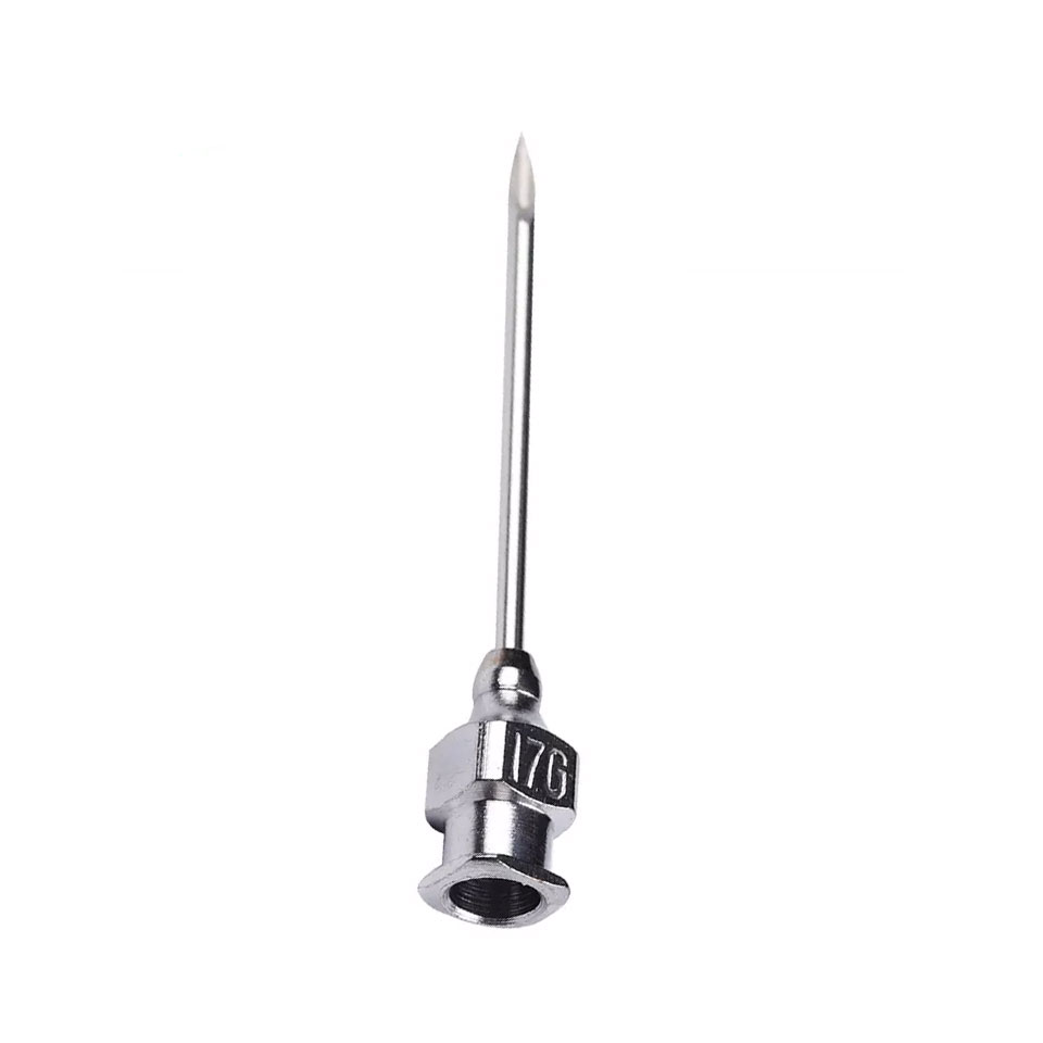 Veterinary Reusable Stainless Steel Injection Needle for Pig Cattle ...