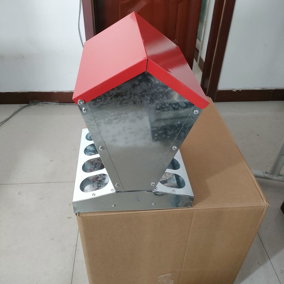Galvanized Metal Poultry Feeders And Drinkers Automatic No Waste ...