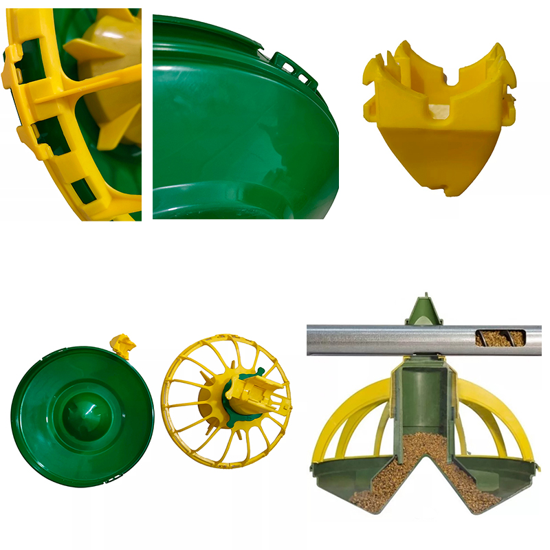 The New Poultry Automatic Feeding System Chicken Broiler Breeders ...